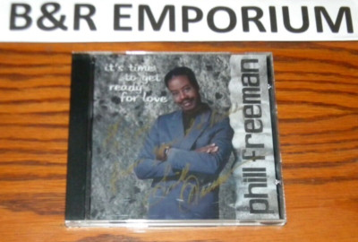 Phil Freeman - It's Time to Get Ready for Love (????) - Used CD Signed ...