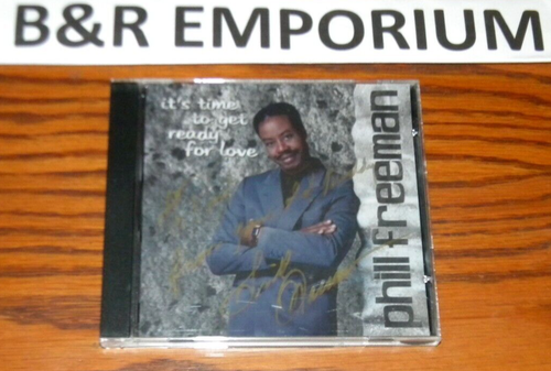 Phil Freeman - It's Time to Get Ready for Love (????) - Used CD Signed ...