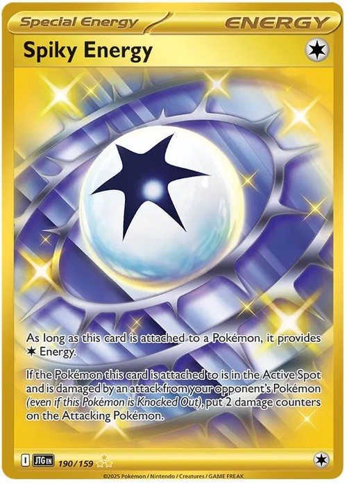Spiky Energy (Trainer) (Journey Together 190/158) - Hyper Rare | eBay