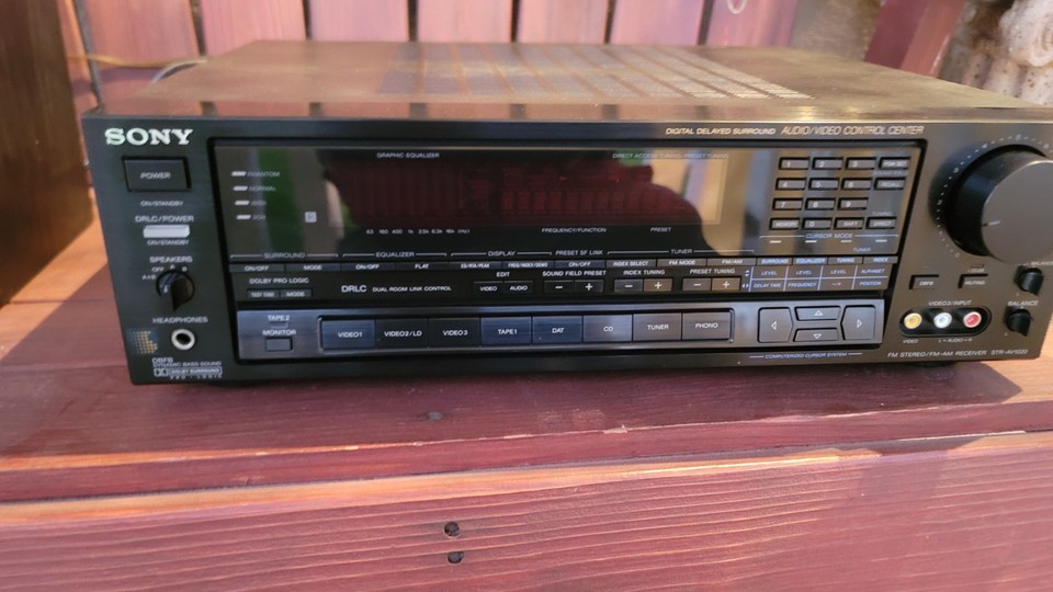 Sony STR-AV1020 Surround Sound AM/FM Stereo Receiver | eBay