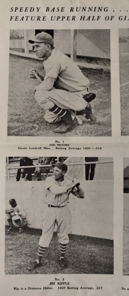 April 15, 1938 Baseball MLB News Giants Jottings Open Season At Full ...