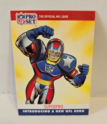 1990 Pro Set Superpro NFL Hero Special Collectible Card | eBay