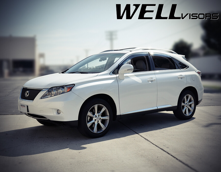 For 2010-2015 Lexus RX-Series WellVisors Side Window Defectors Visors ...