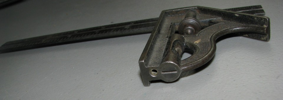 L.S.S. Co. - L. S. Starrett 9" Hardened No. 4 Combo Square Athol, Mass ...