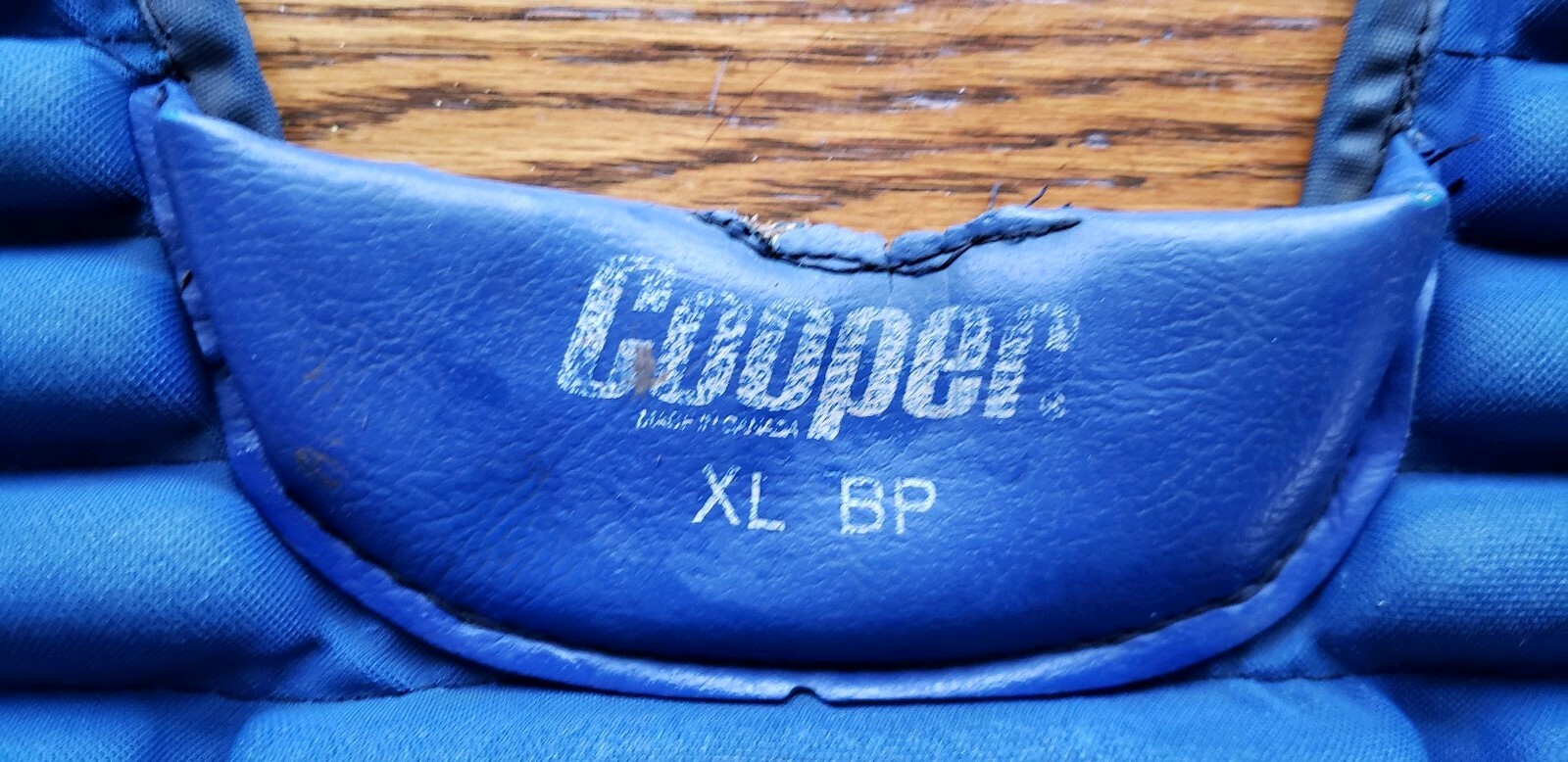 VINTAGE COOPER BASEBALL CHEST PROTECTOR XL BP | eBay