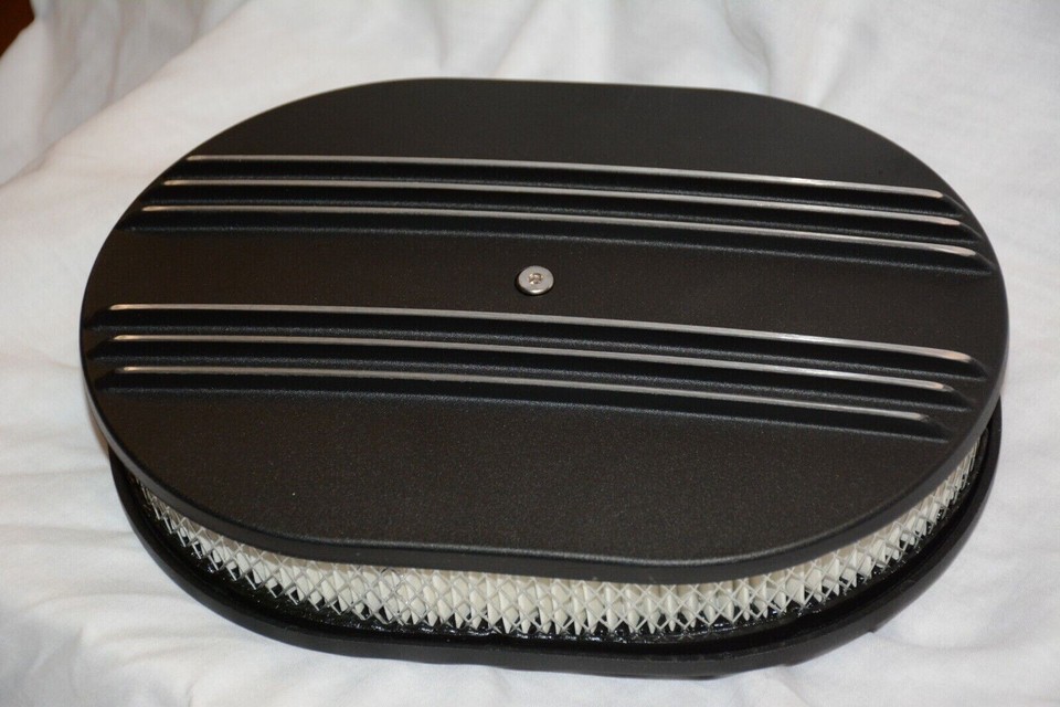 1958-79 Small Block Chevy SBC 327 350 400 Short Black Finned Engine ...