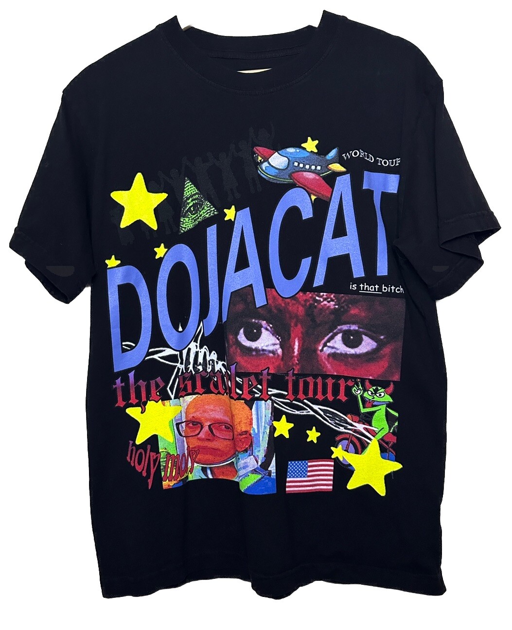 Doja Cat “The Scarlet Tour” Concert T-Shirt Small Bla… - Gem