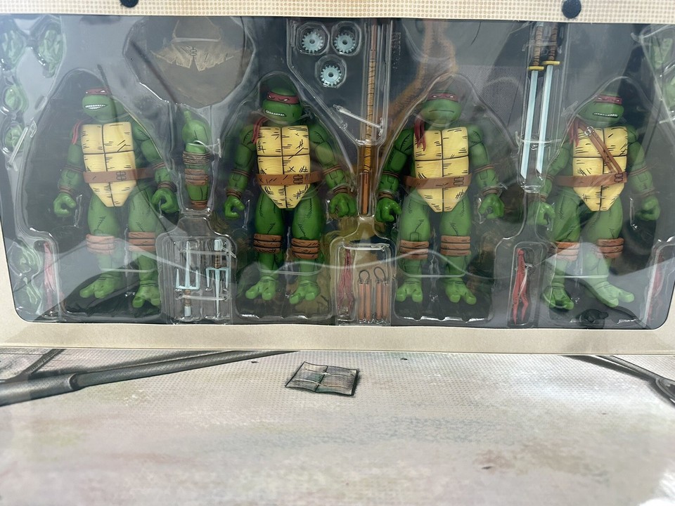 NECA TMNT mirage 4 pack | eBay Australia