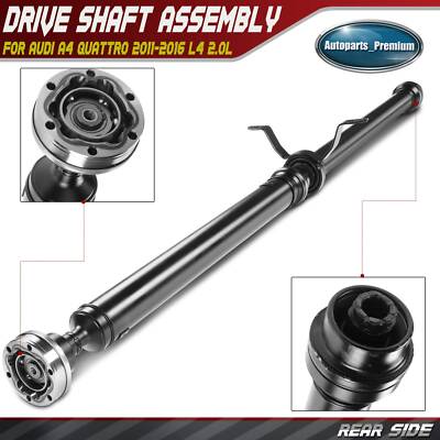 Rear Driveshaft Prop Shaft Assembly for Audi A4 Quattro 2011-2016 ...