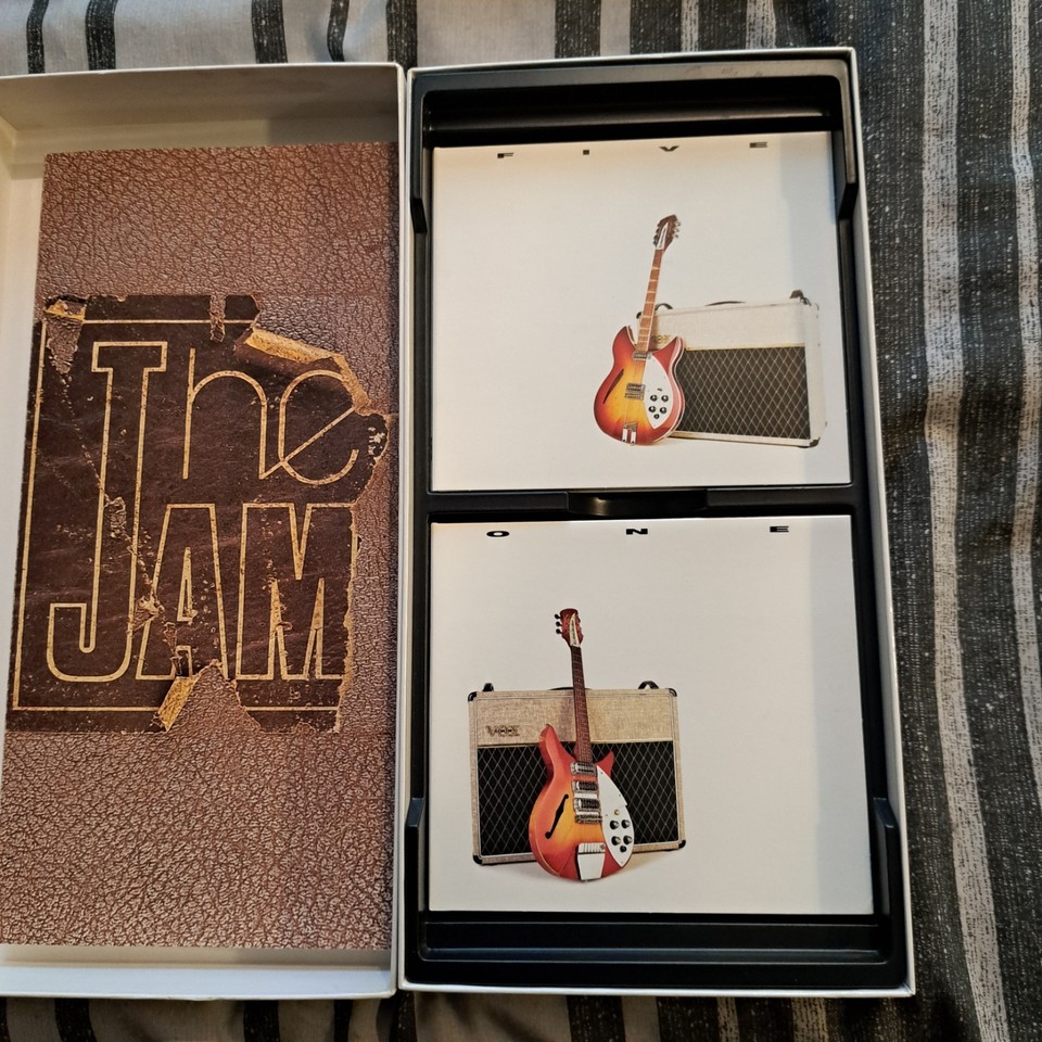 The Jam Direction Reaction Creation CD Box Set, 5 Discs, 1997 with Book ...
