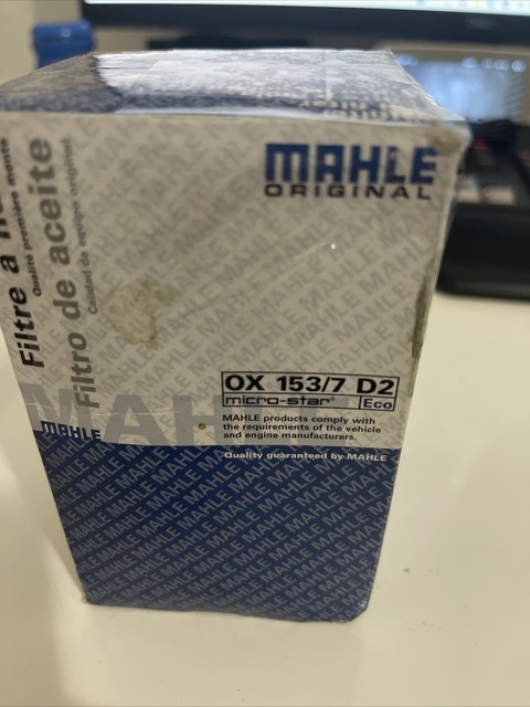 Engine Oil Filter Mahle OX 153/7D2 for sale online | eBay