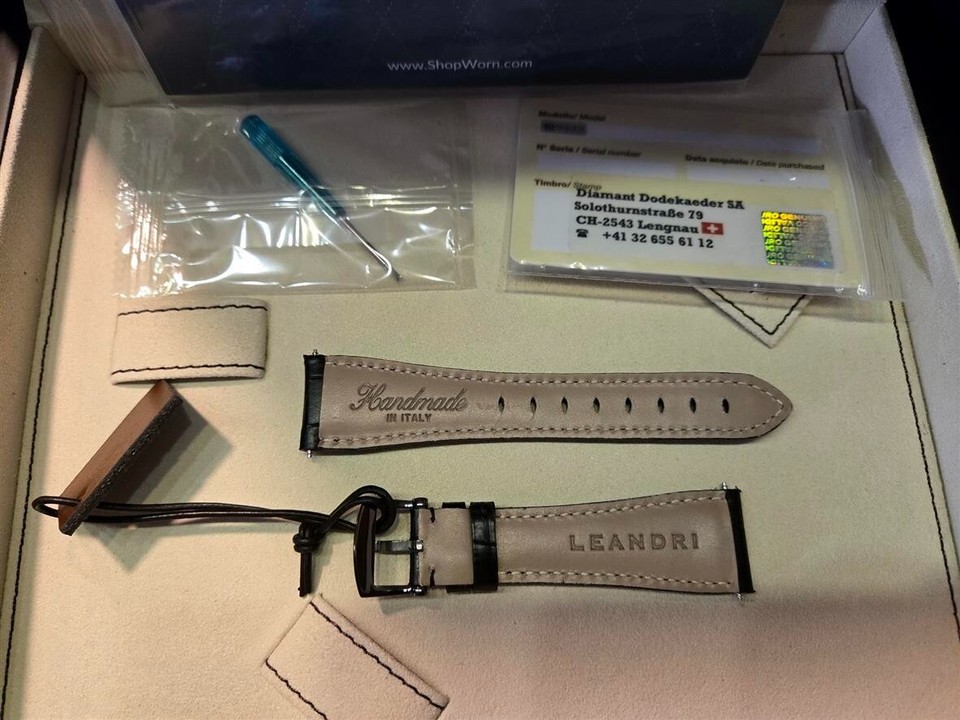 Leandri Laboratorio Swiss Made Rare Italian Microbrand Manual Watch ...