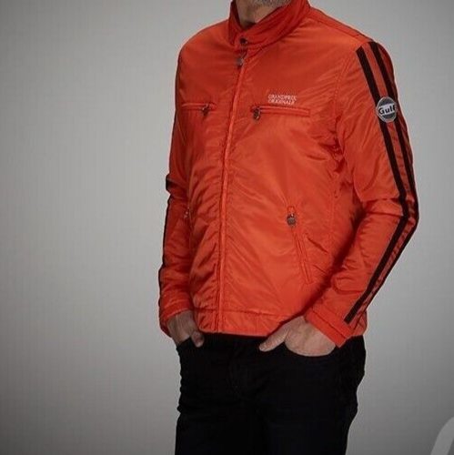 AWESOME GULF RACING WINDBREAKER JACKET US MENS US LARGE | eBay