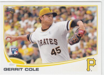 2013 Gerrit Cole Topps Update ROOKIE CARD #150 - NY Yankees Pirates RC ...