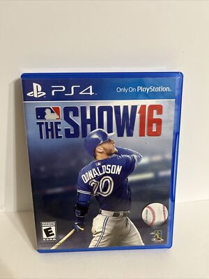 MLB: The Show 16 PS4 (Sony PlayStation 4, 2016) Baseball 711719502715| eBay