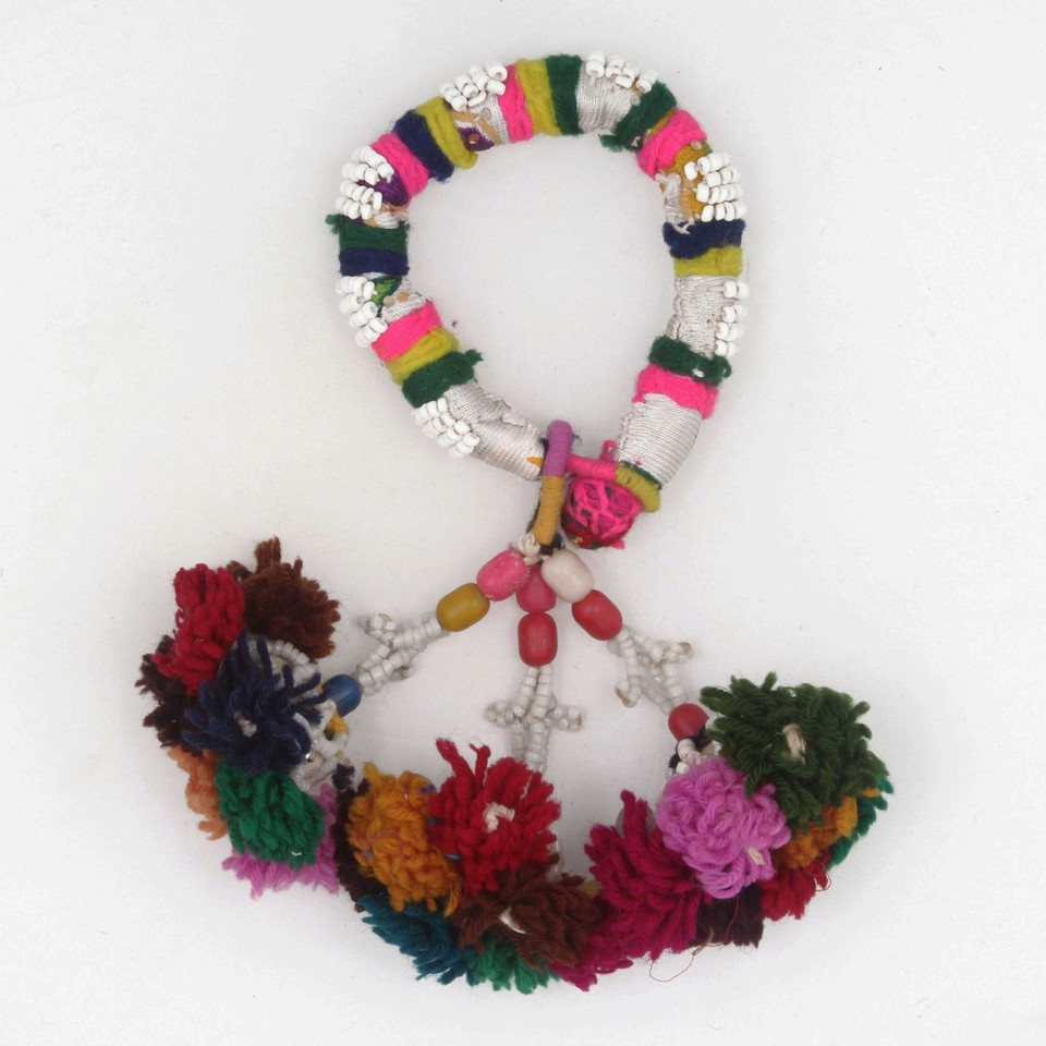 Beaded Banjara Armlet With Tassels Ethnic Tribal Belly Dance Costume ...