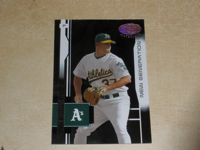 2003 Leaf Certfied New Generation Rookie #242 Shane Bazzell SAMPLE 1/1 ...