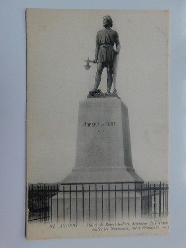 CPA - ANGERS - Statue de Robert-le-Fort - | eBay