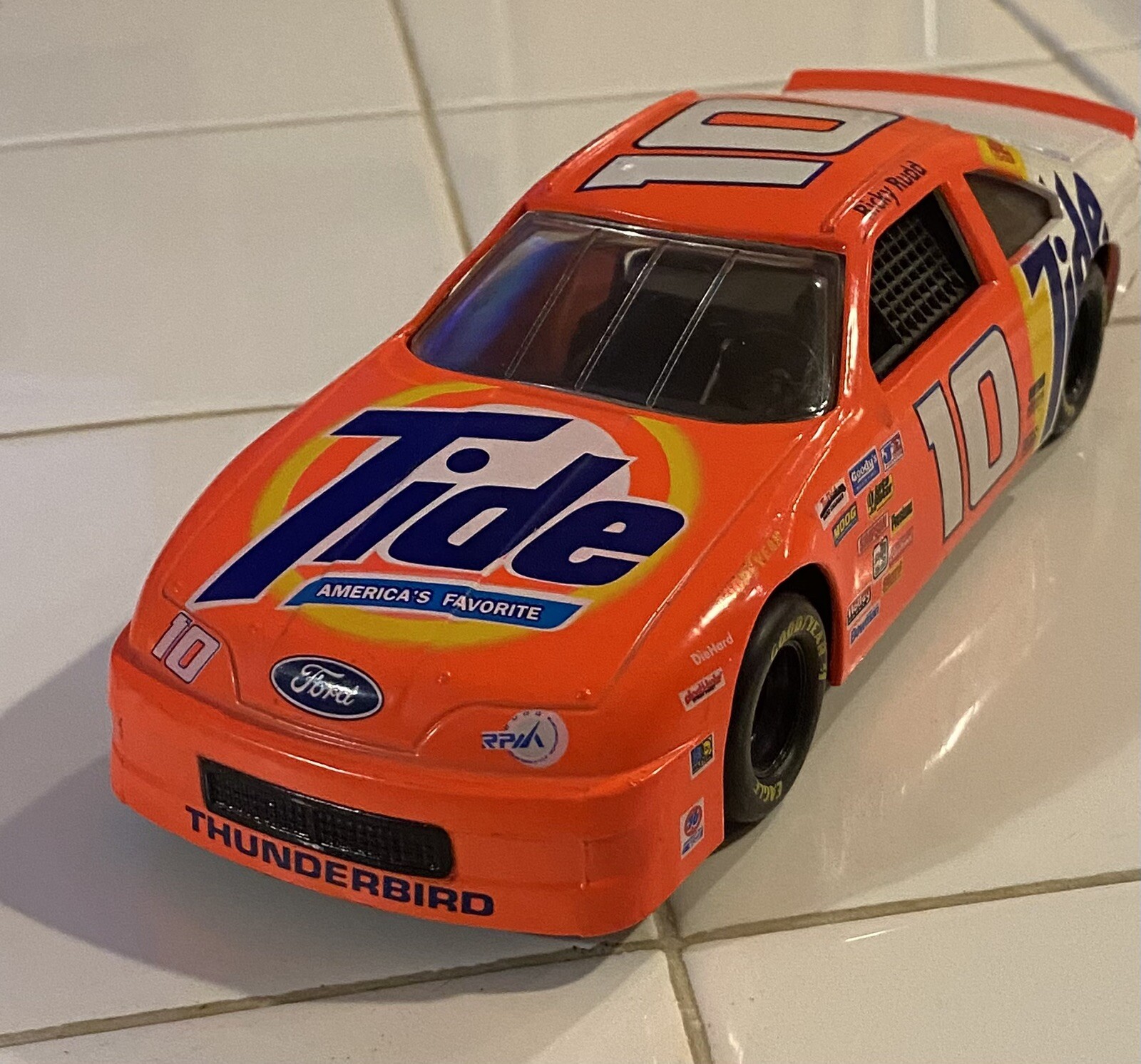 Racing Champions 1/24 1/25 Nascar Ricky Rudd #10 Tide 1992 Ford ...