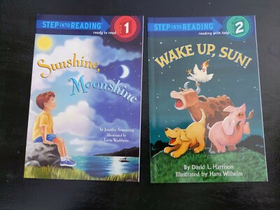 Step Into Reading Books Level 1 And Level 2 Set Of Two paperback home ...
