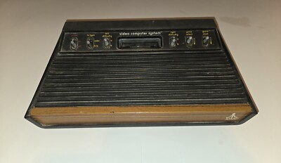 Atari 2600 Six Switch Console (NTSC) For Parts Black Screen. | eBay