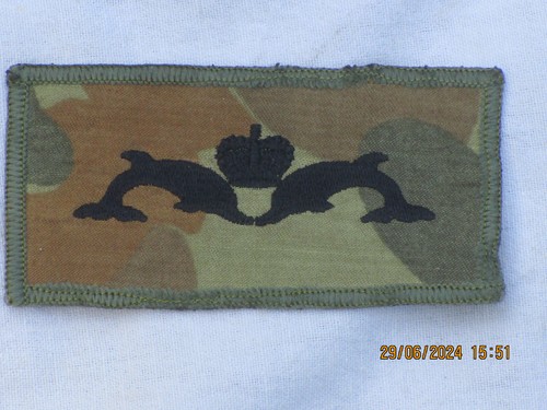Royal Australian Navy Submarine Badge, Auscam, Australia, 50x100mm, #3 ...