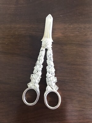 Vintage Ornate Grape Scissors | eBay