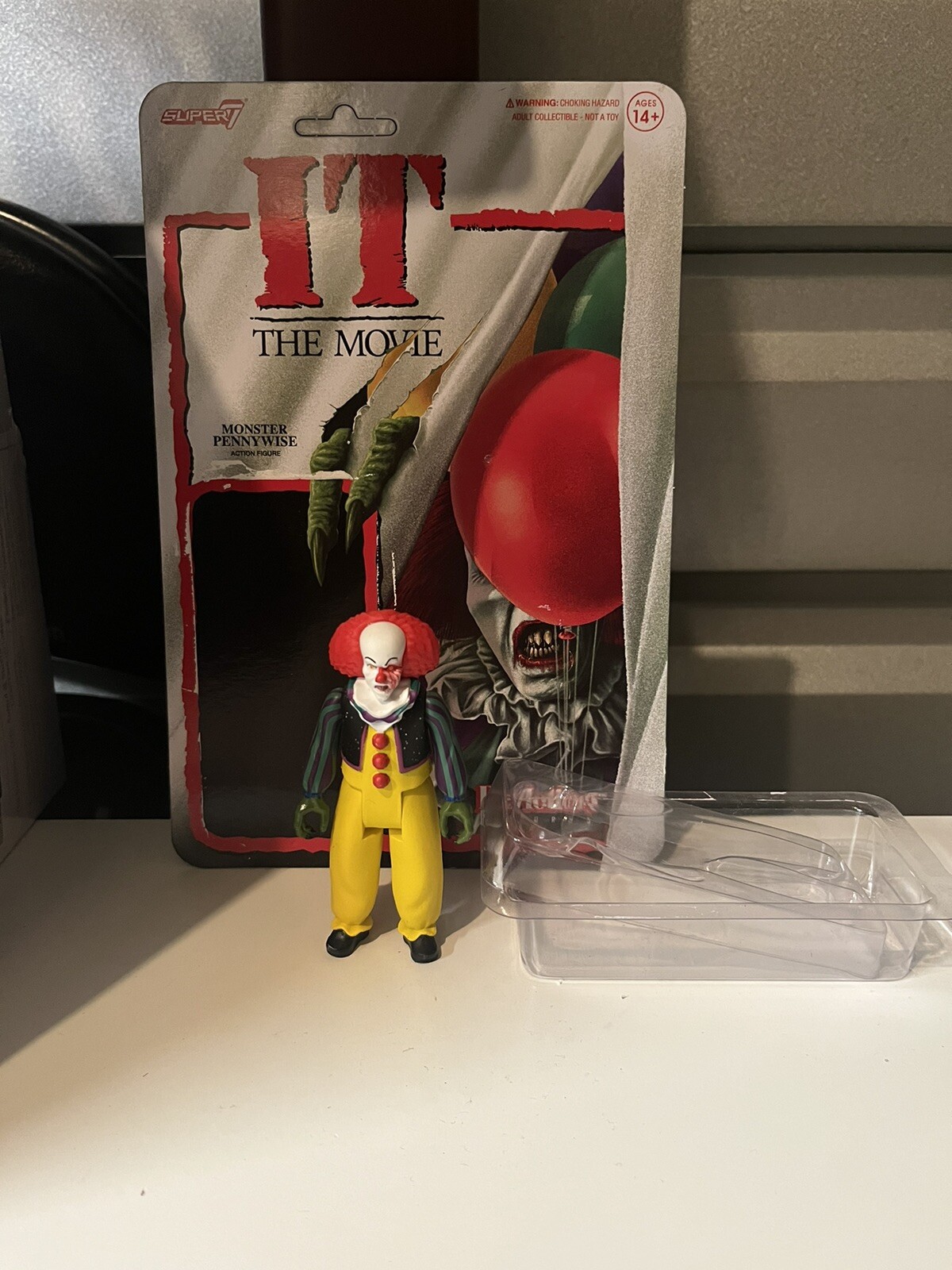Super7 - It Reaction - Pennywise (Monster) Opened Action Figure, Figure ...
