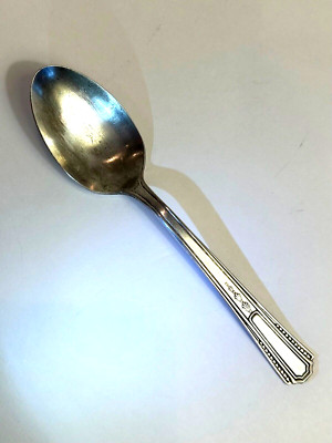 SPOON Silverplate FAIRFIELD 6" Antique Unknown Pattern | eBay