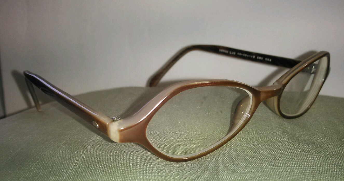 Gotham Style #50 BROWN LAM Eyeglasses Frames 48/18~140 MADE IN US | eBay