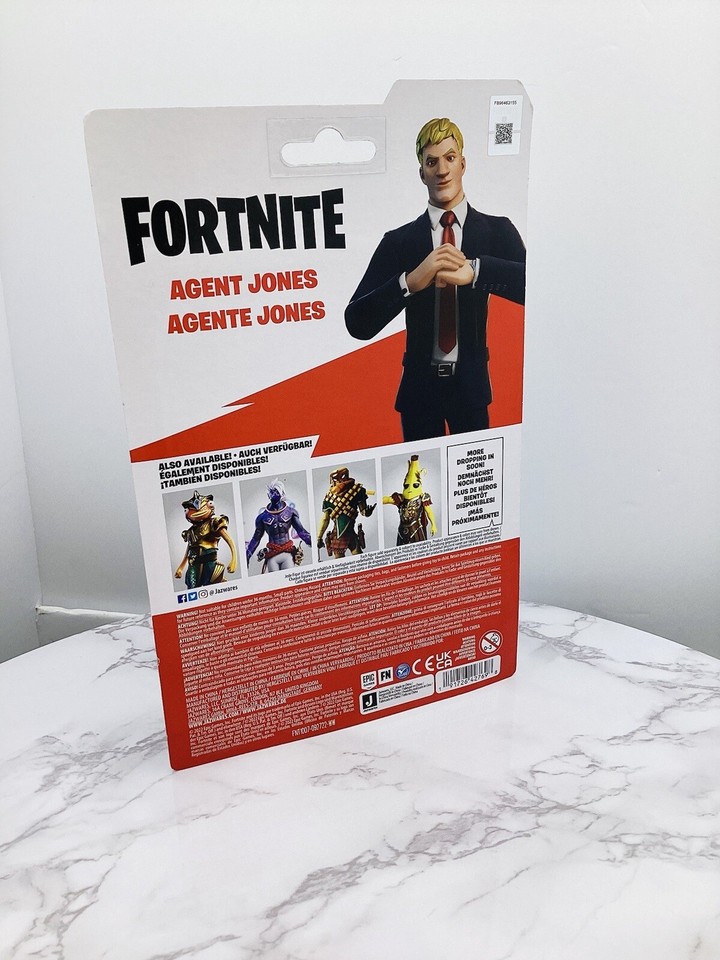 Fortnite Solo Mode Agent Jones 4" Action Figure Gift Jazwares | eBay