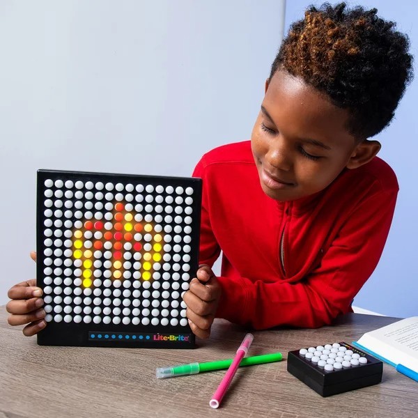 Lite-Brite Touch XL & Mini Touch Combo Pack, 2-player Create, Play, and ...