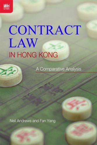 Contract Law in Hong Kong : A Comparative Analysis by Desmond G ...