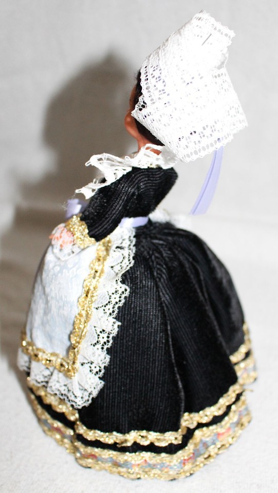 French Breton 7 Inch Plastic Doll in Traditional Dress | eBay
