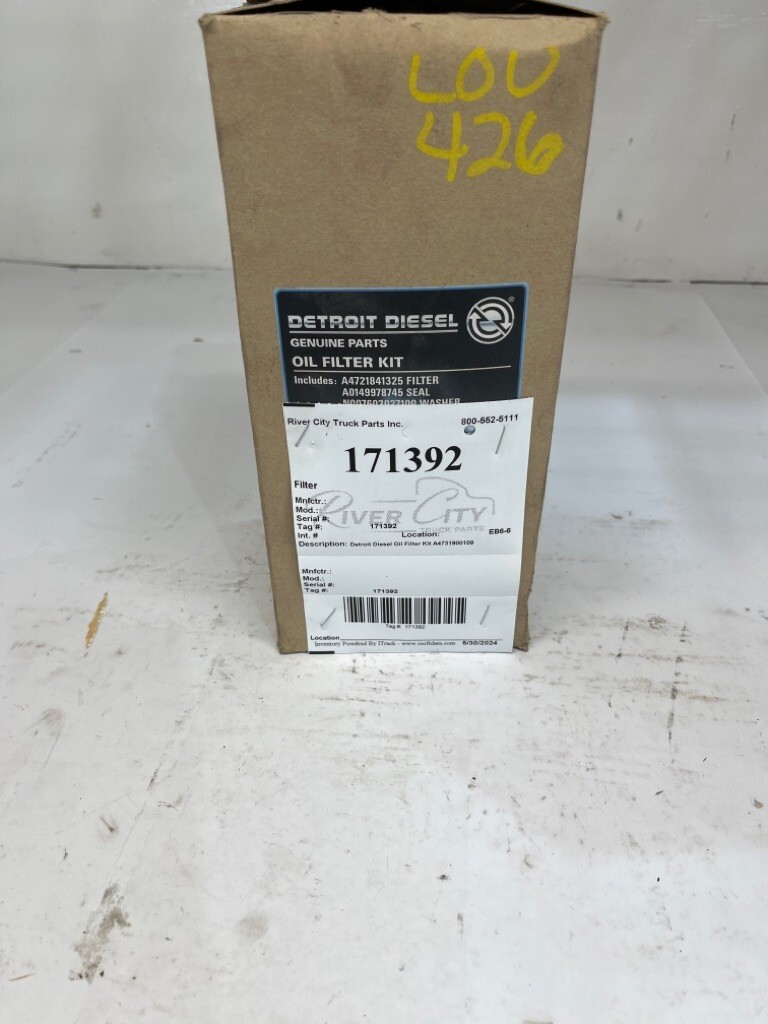 DETROIT-DIESEL A4731800109 - cross reference oil filters | oilfilter ...