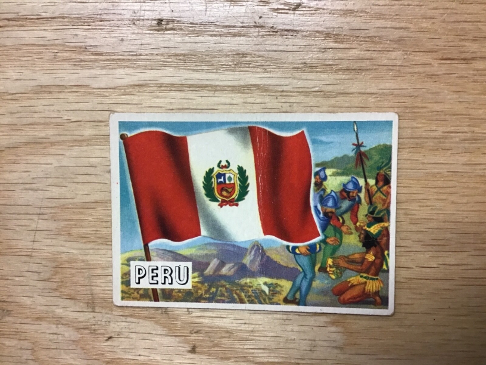1956 Flags of the World Peru Card #6 | eBay