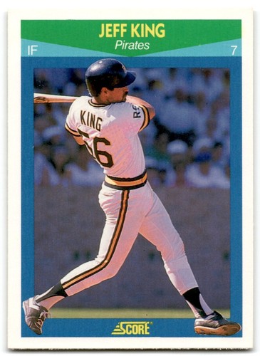 1990 Score Rising Stars Jeff King Pittsburgh Pirates #71 | eBay