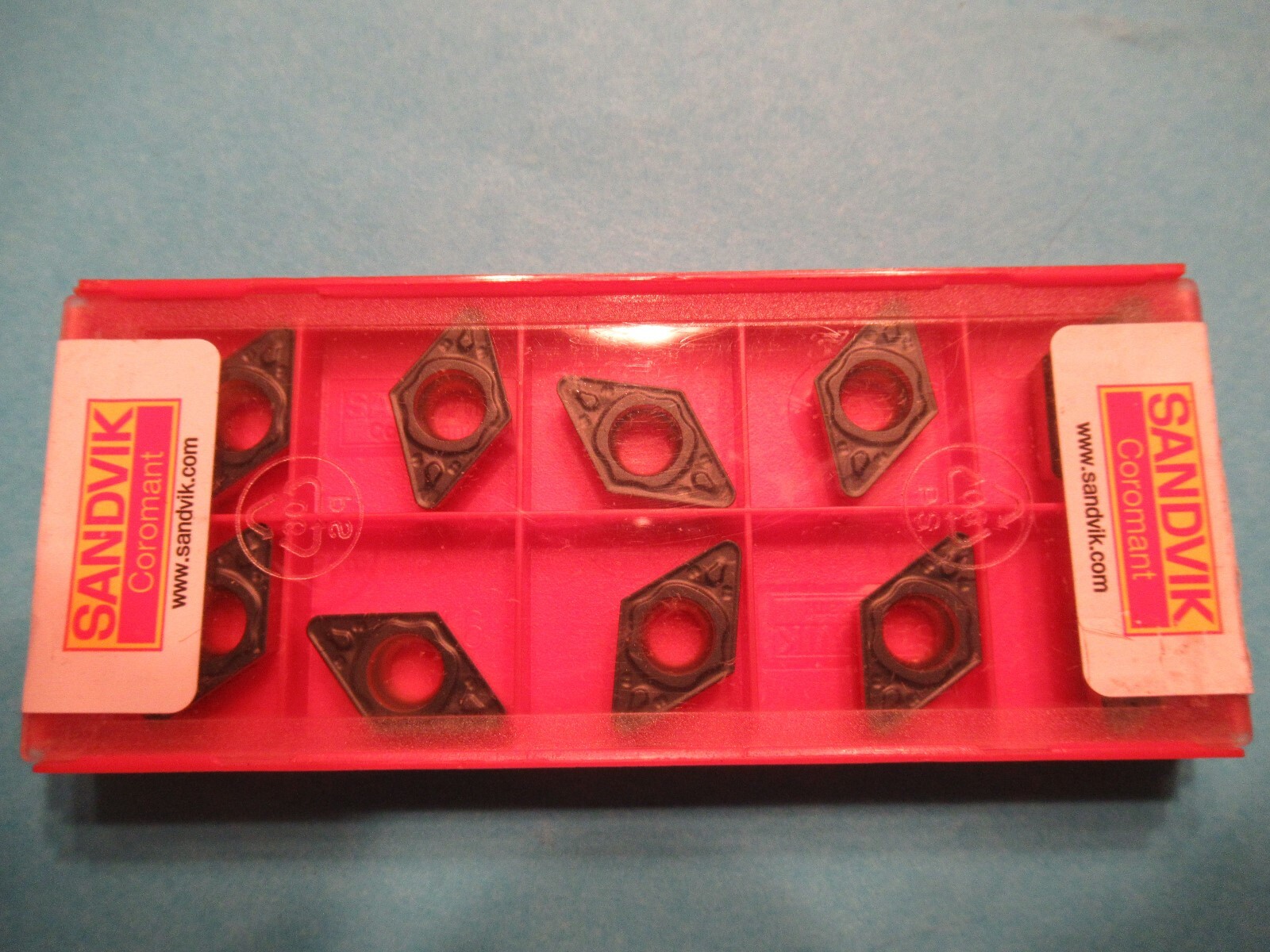 SANDVIK DCMT 11 T3 12 PR DCMT 3(2.5)3 PR 4225 Lot of 10 inserts E15 | eBay
