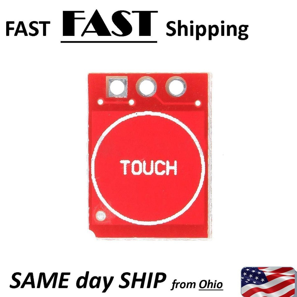 TTP223 Capacitive Touch Switch Button Self-Lock Module For Arduino l ...