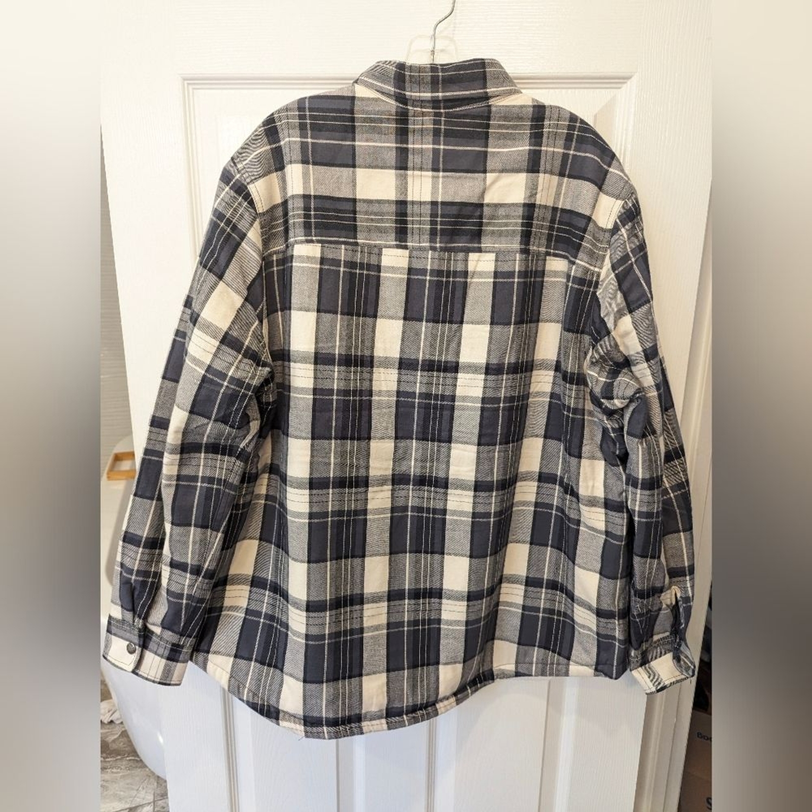 NWT THE NORTH FACE Womens gray pool laid Campshire chacket Shirt Jacket ...