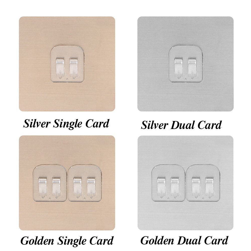 Magic Stickers Buckle Free Punch Hook Strong Non-marking Glue Brushed ...