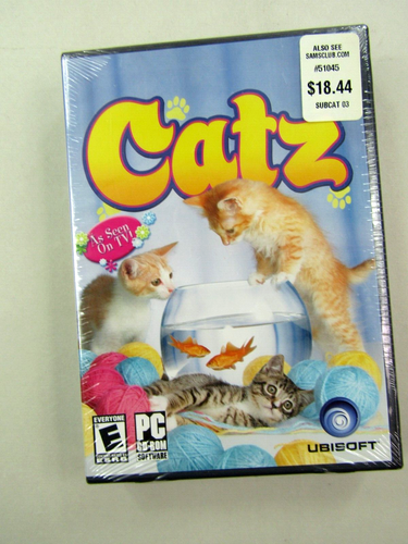 Catz PC CD-Rom Game Sealed New Software Ubisoft Interactive Windows ...