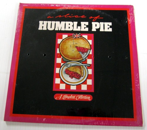 HUMBLE PIE a Slice of 2xLP SEALED 1985 Steve Marriott Cut-Out jacket Ac ...