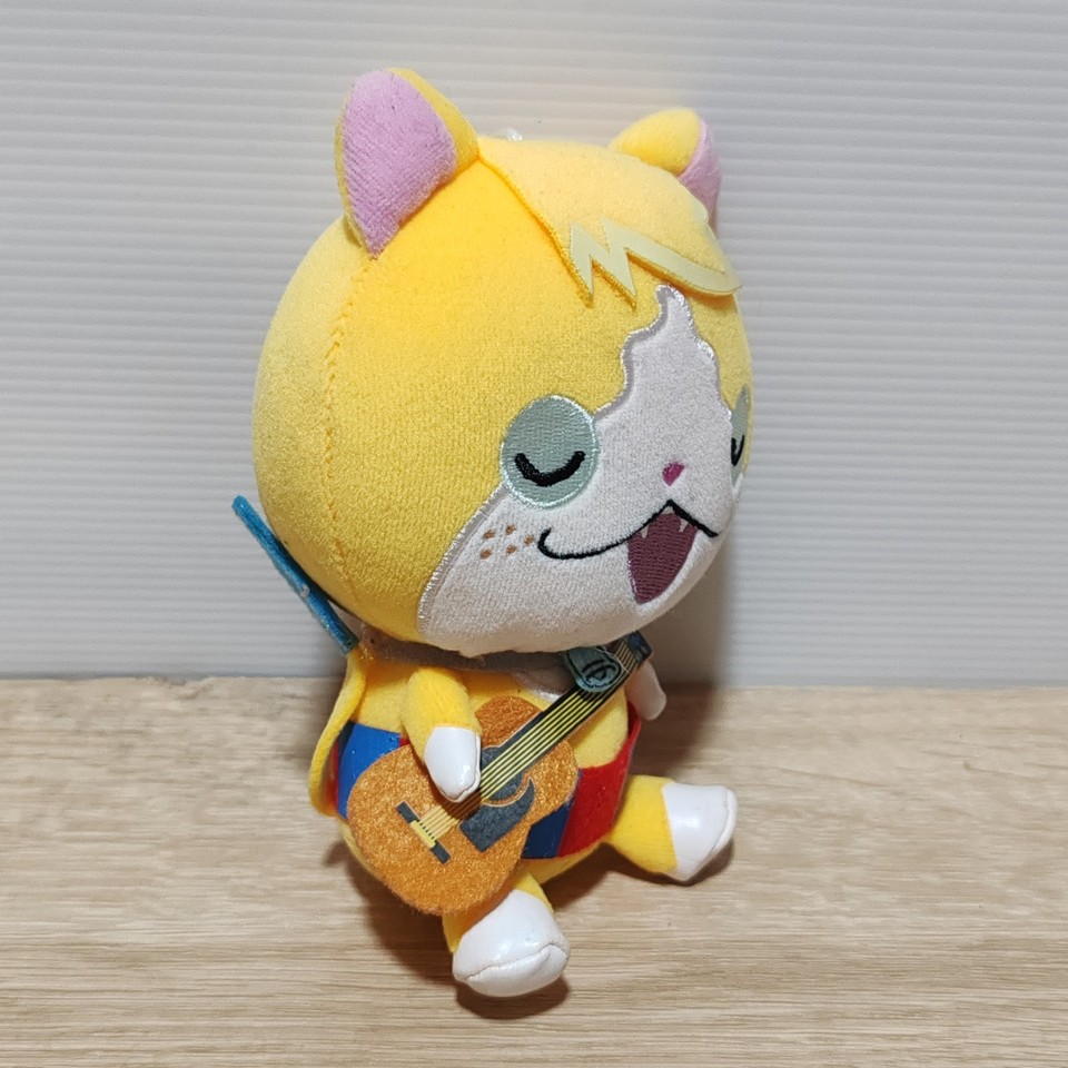 Yo-kai Yokai Watch Tomnyan Guitar Plush Doll Toy Banpresto 2016 Japan 6 ...