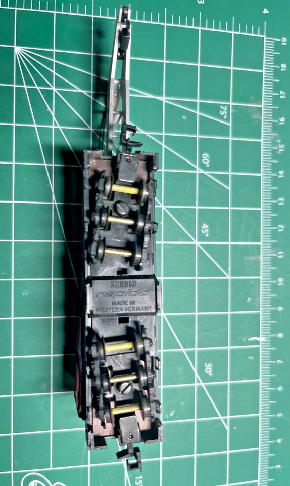 Arnold Rapido Heavy Crane Car Union Pacific N scale Wreck Train EXC | eBay