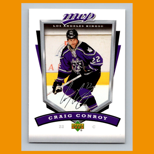 Craig Conroy #136 2006 Upper Deck MVP Los Angeles Kings Hockey Card NHL ...