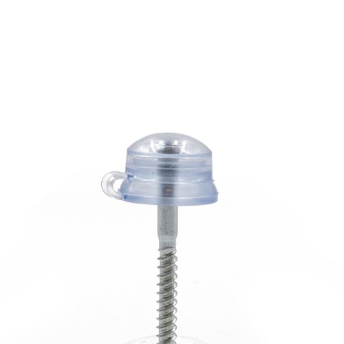 CORRUGATED SHEETING CLEAR CAPS & SCREWS With 50mm or 75mm Screws CHOOSE ...