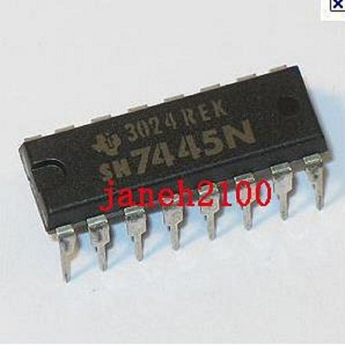 50 Stck. SN7445N TI Dezimal-Decoder/DM7445N 7445 SN7445 IC | eBay