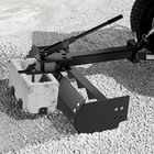 42" Tow Behind Box Scraper Solid Steel Ground Blade Rust Resistant Lawn ...