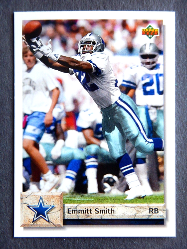 Emmitt Smith #254 Upper Deck 1992 Football Card (Dallas Cowboys) LN | eBay
